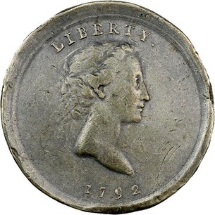 USA Quarter "Pattern" 1792 KM# PnL1 | coinscatalog.NET