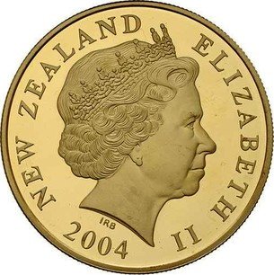 New Zealand Gold $10 "Pukaki" 2004 KM# 275 | coinscatalog.NET