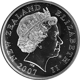 New Zealand One Dollar "Centenary of Scouting" 2007 KM# 298 ...