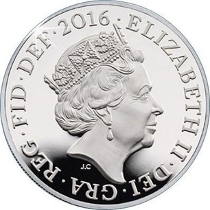 Great Britain Silver One Pound "Last Round Pound" 2016 | coinscatalog.NET