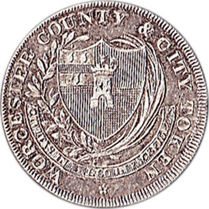 Great Britain Silver One Shill. "Worcester - To Facilitate Trade" 1811 ...