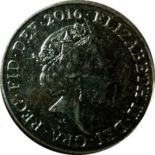 Great Britain Ten Pence "Royal Arms Shield Puzzle" 2016 | coinscatalog.NET