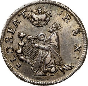 USA Silver Farthing "Mark Newby" 1682 KM# 1a | coinscatalog.NET