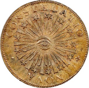 USA Cent Nova Constellatio 1785 KM# EA8 | coinscatalog.NET