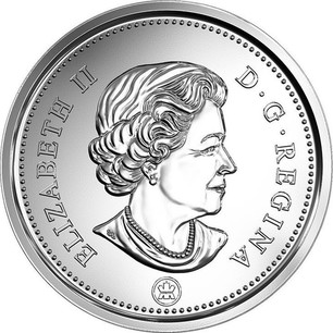Canadian 25 Cents "Birthday" 2007 KM# 638 | coinscatalog.NET