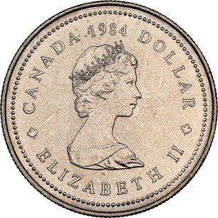 Canadian Dollar "Jacques Cartier" 1984 KM# 141 | coinscatalog.NET