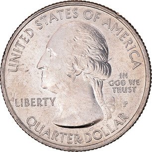 USA Quarter Dollar "Gettysburg National Military Park" 2011 KM# 494 ...