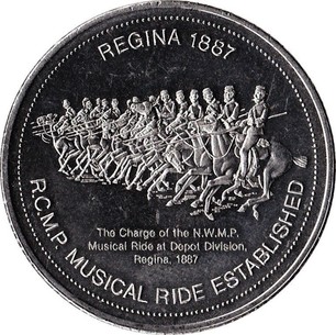 Canadian 1 Dollar "Regina Commemorative" 1977 | coinscatalog.NET