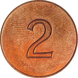New Zealand 2 Cents "Pattern" 1966 | coinscatalog.NET