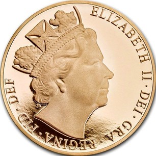 Gran Bretaña Gold Double Sovereign "Queen Elizabeth II 90th Birthday ...