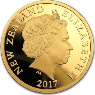 New Zealand 1 Oz Gold Ten Dollars "Maori Art - Taniwha" 2017 ...