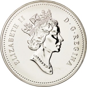 Canadian Silver Dollar "Northern Dog Team Patrol" 1994 KM# 251 ...