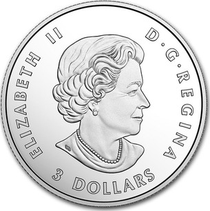 Canadian Silver 3 Dollars "100th Anniv of the Toronto Maple Leafs" 2017 ...