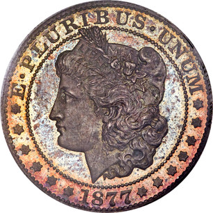 USA Silver Half Dollar "Morgan Pattern" 1877 | coinscatalog.NET