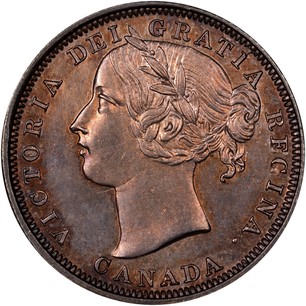 Canadian Silver 20 Cents "Victoria" 1858 KM# 4 | coinscatalog.NET