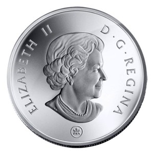 Canadian 25 Cents "Canadian Flag" 2008 KM# 772 | coinscatalog.NET