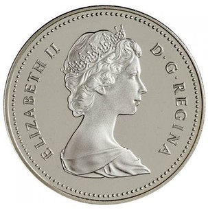 Canadian Silver Dollar "Regina Centennial" 1982 KM# 133 | coinscatalog.NET