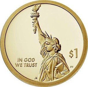 USA $1 "American Innovation Introductory Coin" 2018 | coinscatalog.NET