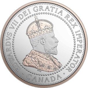 Canadian Silver 1 Cent "Small Leaves Design (1908)" 2017 | coinscatalog.NET
