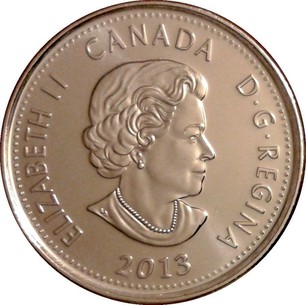 Canadian 25 Cents "War of 1812 - de Salaberry" 2013 | coinscatalog.NET