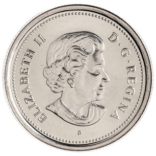 Canadian 25 Cents "Year of the Veteran" 2005 KM# 535 | coinscatalog.NET