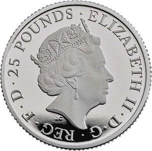 Great Britain 1/4 Oz Platinum 25 Pounds "Britannia" 2018 | coinscatalog.NET