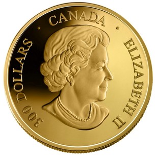 Canadian Gold 300 Dollars "Canadarm" 2006 KM# 678 | coinscatalog.NET