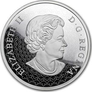 Canadian 5 Oz Silver 50 Dollars "Murano's Best: Tulip and Ladybug" 2018 ...