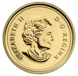 Canadian Gold Cent "Farewell to the Penny" 2012 KM# 1520 | coinscatalog.NET