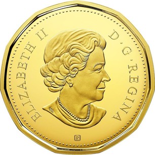 Canadian Dollar "Common Loon - Loonie" 2018 | coinscatalog.NET