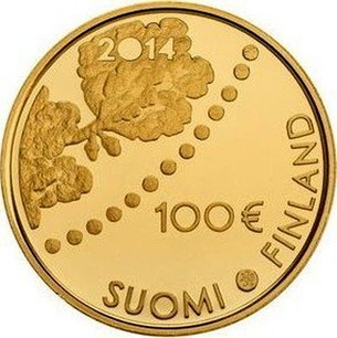 Finnish Gold 100 Euro "Numismatics" 2014 KM# 223 | coinscatalog.NET