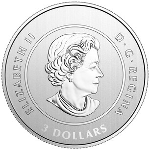 Canadian Silver 3 Dollars "The Spirit of Canada" 2017 | coinscatalog.NET