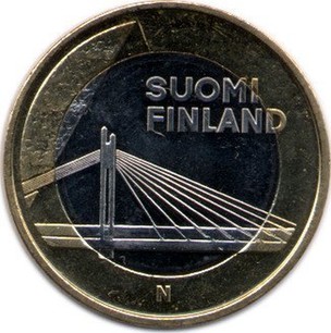 Finnish 5 Euro "Lapland" 2012 KM# 192 | coinscatalog.NET