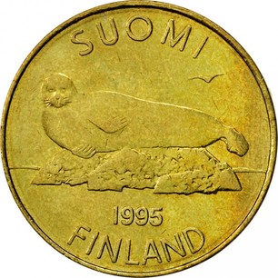 Finnish 5 Markkaa "5 Markkaa" 1992-2001 KM# 73 | coinscatalog.NET