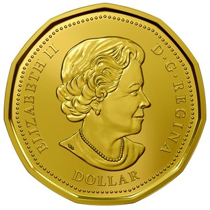Canadian Dollar "Lucky Loonie" 2016 KM# 2089 | coinscatalog.NET