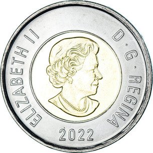 Canadian 2 Dollars "Test token" 2012-2022 KM# 1257 | coinscatalog.NET