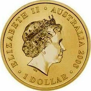 Australian 1 Dollar "Year of the Rat (Stamp and Coin)" 2008 KM# 1755d ...