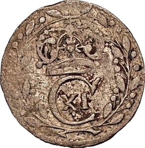 Estonian Silver Ore "Carl XI" 1669-1670 KM# 35 | coinscatalog.NET