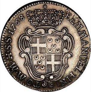 Maltese Silver XXX Tari "Emmanuel Pinto" 1761-1768 KM# 266 ...