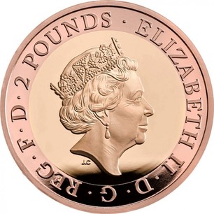Great Britain Gold 2 Pounds "Samuel Pepys" 2019 | coinscatalog.NET