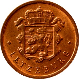 Luxembourgish 25 Centimes Standard Coinage Resumed 1946-1947 KM# 45 ...