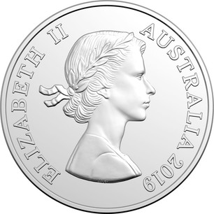 Australian 5 Cents "Echidna (1st portrait)" 2019 | coinscatalog.NET