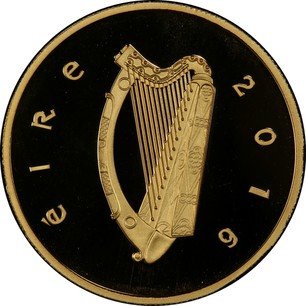 Irish 1/2 Oz Gold 100 Euro "100th Anniversary of the Proclamation of ...