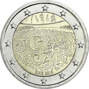 Irish 2 Euro "100th Anniversary of the establishment of the Dail ...