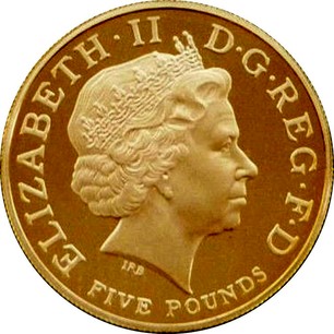 Great Britain Silver Five Pounds "100th Anniversary of the Entente ...