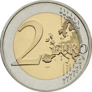 Estonian 2 Euro "EESTI (Coloured)" 2011 | coinscatalog.NET