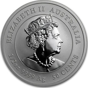 Australian 1/2 Oz Silver 50 Cents "Year of the Mouse 鼠" 2020 ...