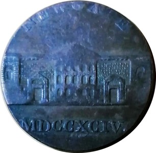 Great Britain 1/2 Penny "Newgate" 1794 | coinscatalog.NET