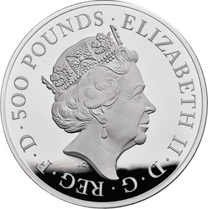 Great Britain Silver 500 Pounds "The White Horse of Hanover" 2020 ...