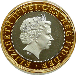 Great Britain Silver Two Pounds "1908 London Summer Olympics. Piedfort ...